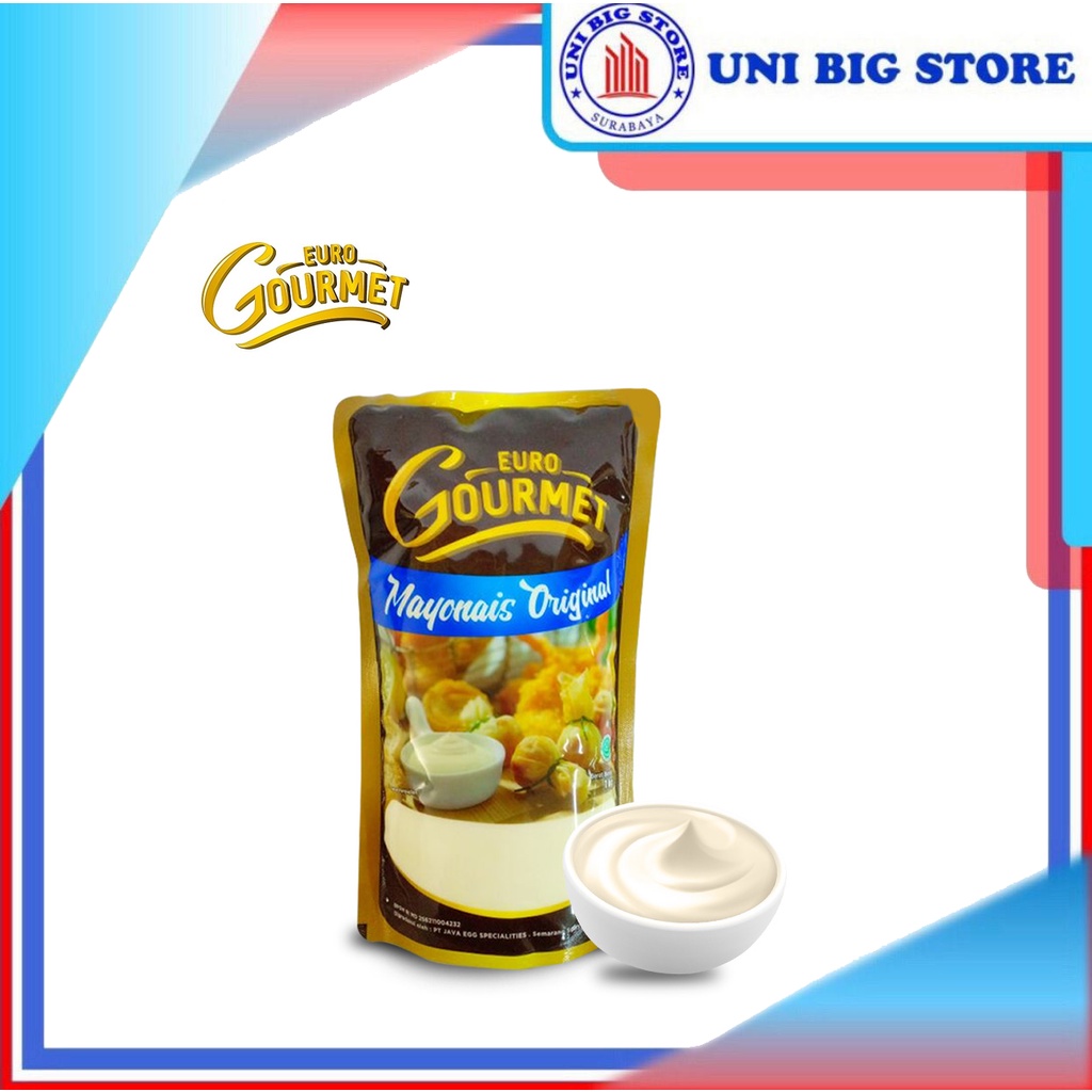 Euro Gourmet Mayonnaise Original 1 kg Mayonnaise Mayonnaise Mayonnaise ...