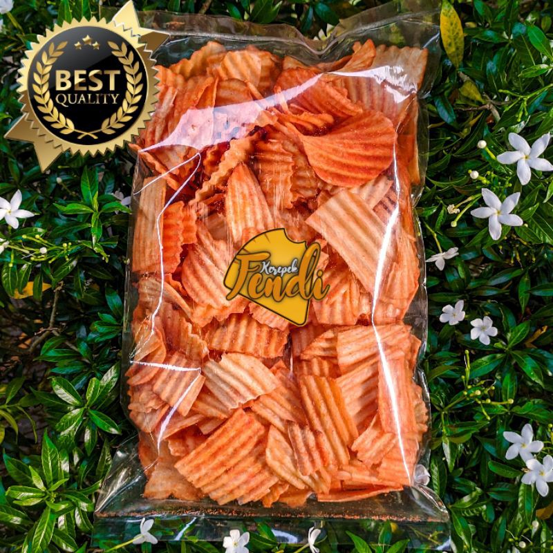 Kerepek Ubi / Singkong Balado Spicy [500g] 𝙆𝙚𝙧𝙚𝙥𝙚𝙠 𝙁𝙚𝙣𝙙𝙞 | Shopee Malaysia
