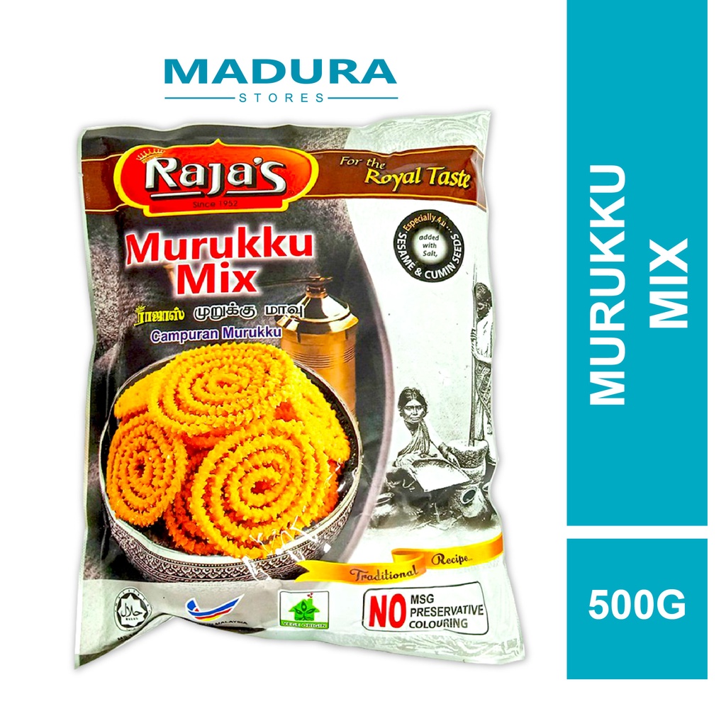 Raja's Murukku Mix 500g (Campuran Murukku) | Shopee Malaysia