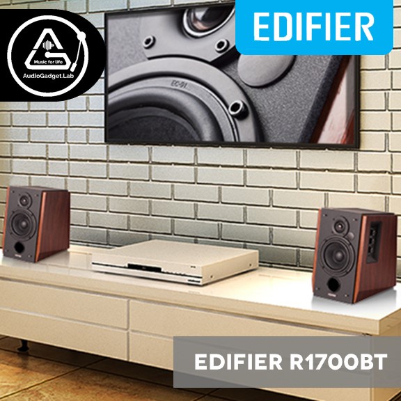 Edifier R1700BT 2.0 Bluetooth Bookshelf Speaker | Shopee Malaysia