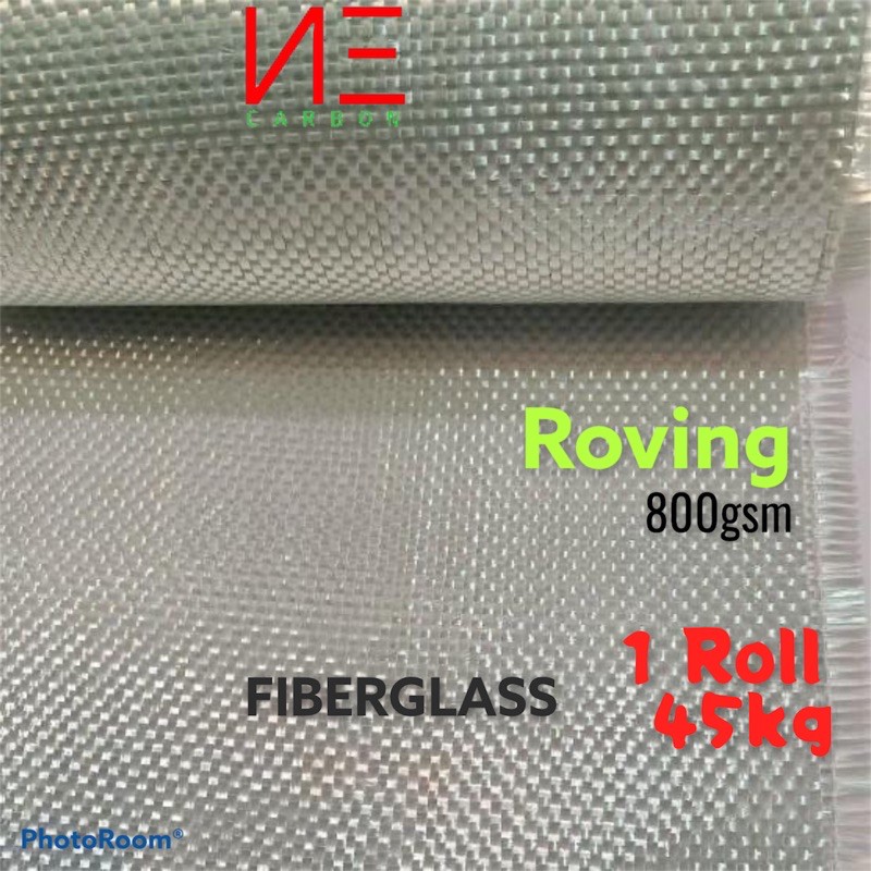 1 ROLL (30kg) FIBERGLASS CHOPPED STRAND MAT / 1 ROLL (45kg) FIBERGLASS ...