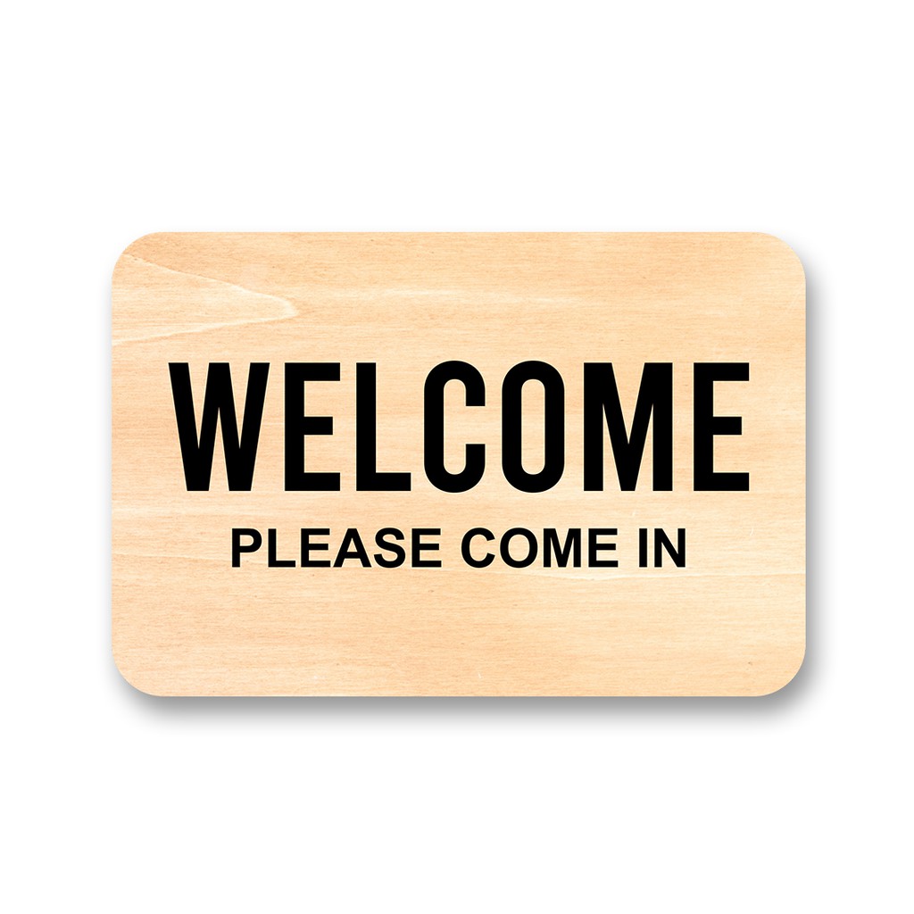 Please come in wall sign - Cafe Decoration Welcome sign | Shopee Malaysia