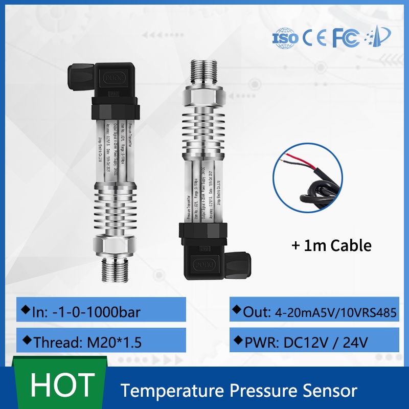 High Temperature Pressure Transducer Sensors 0-5V Output 1000Bar for ...