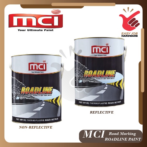 5L MCI Roadline Paint (Non Reflective) Road Line Traffic Paint l ...