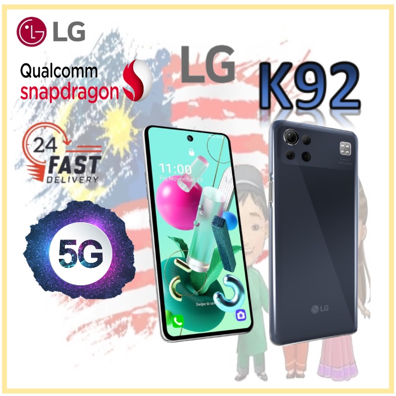 LG K92 5G【6+128GB】FHD+ QUAD Camera ⭐ Snapdragon 690 100% Original USED ...