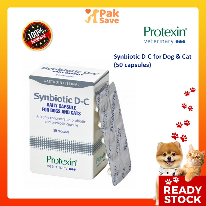 PROTEXIN Synbiotic D-C for Dog & Cat -High-level Probiotics and ...