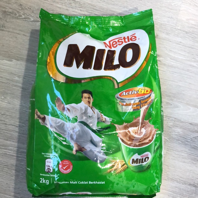 Nestle Milo Active-Go Chocolate Malt Powder Softpack (2kg) | Shopee ...
