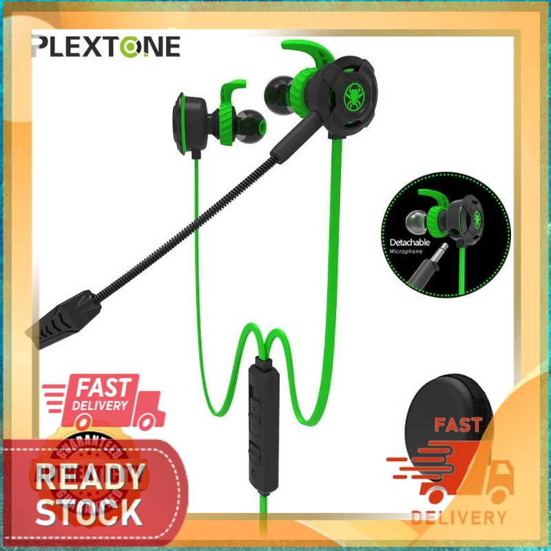 [Ready Stock] 100% ORI Plextone G30 Dual Microphone Gaming Headset 3.5 ...