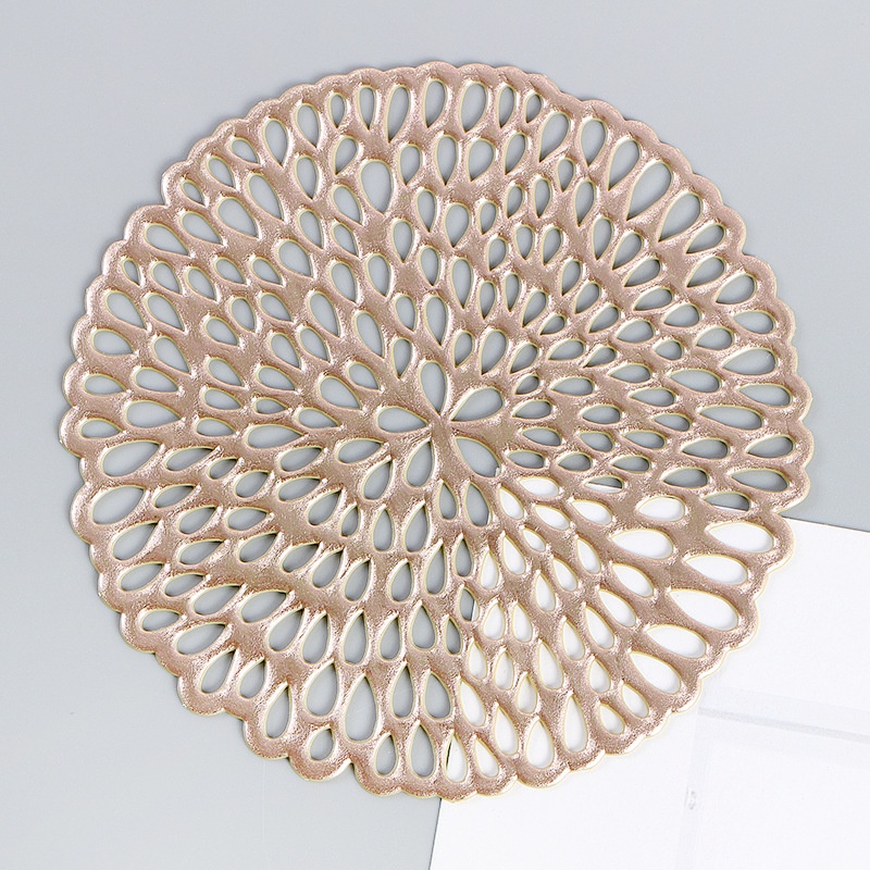 Raya 2025 Lapik Cawan Coaster Cup Mat Rose Flower Leaves 1 piece PVC ...