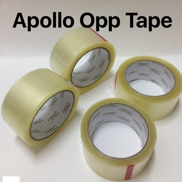 APOLLO High Adhesive Opp Tape 48mm x 90 Yards Transparent /Selefon Tape ...