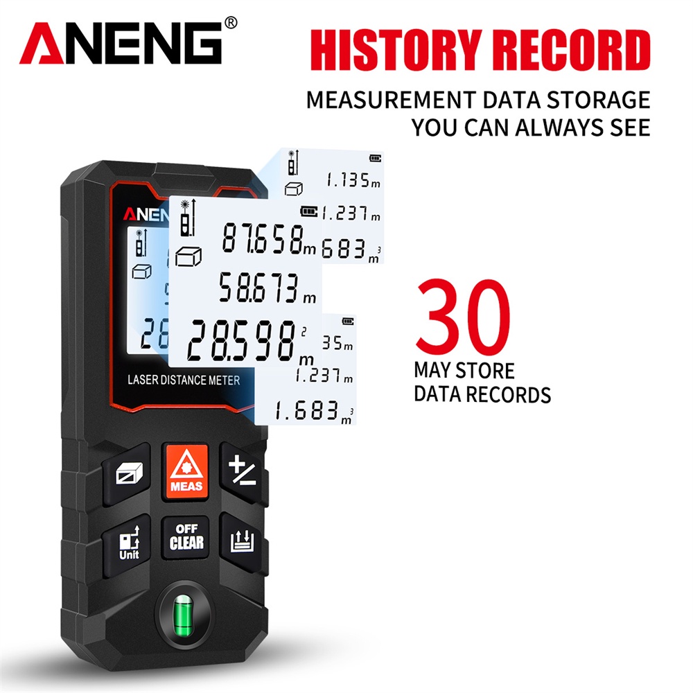 ANENG B40/60/80/100 Laser Distance Meter Digital Laser Range Finder ...