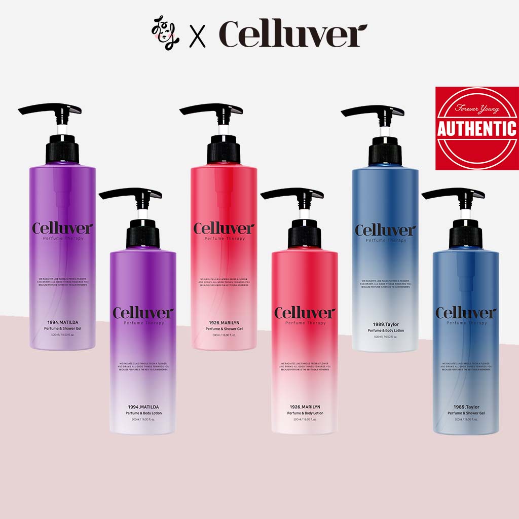Celluver x HWANG IN YOUP Perfume Therapy Body Wash/Lotion 500ml | Shopee Malaysia