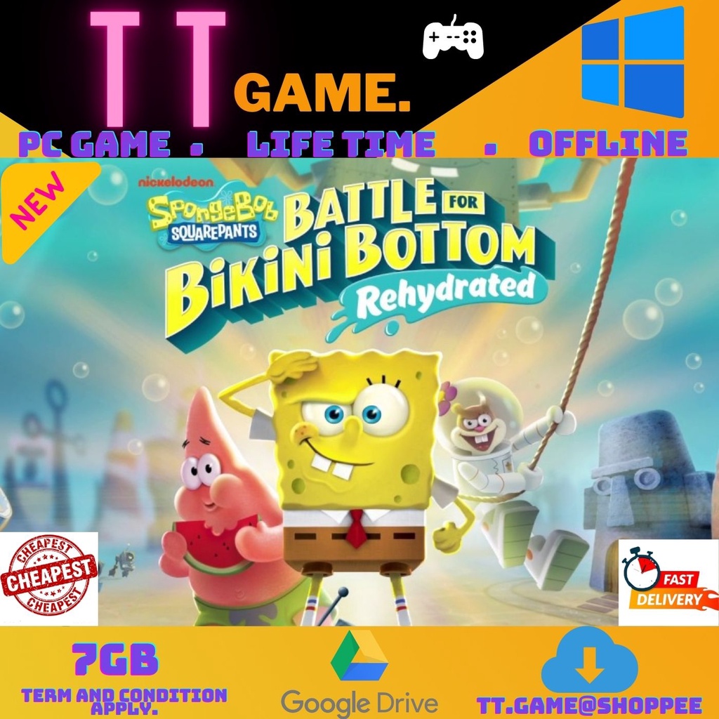 SpongeBob SquarePants Battle for Bikini Bottom Rehydrated [LATEST DLC ...