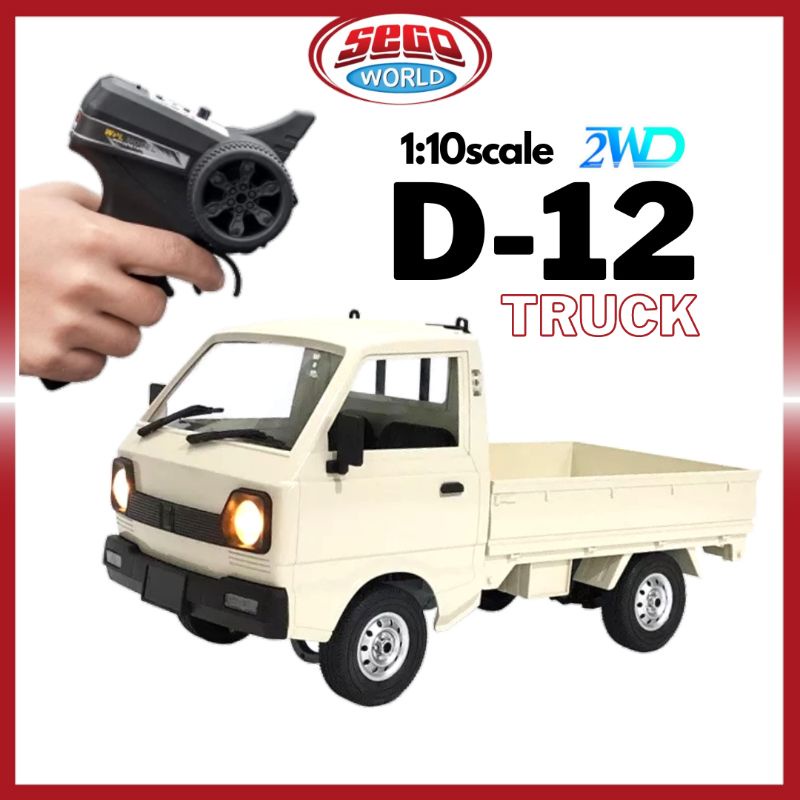 1:10 Carry Truck Kei Truck Pick-Up Truck D-12 K-Truck 2.4GHz Remote ...