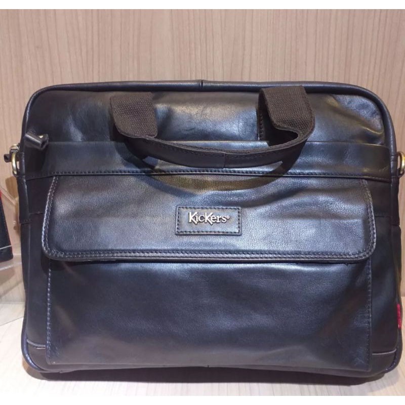 Original Kickers Leather Messenger Bag (C-87946S) | Shopee Malaysia