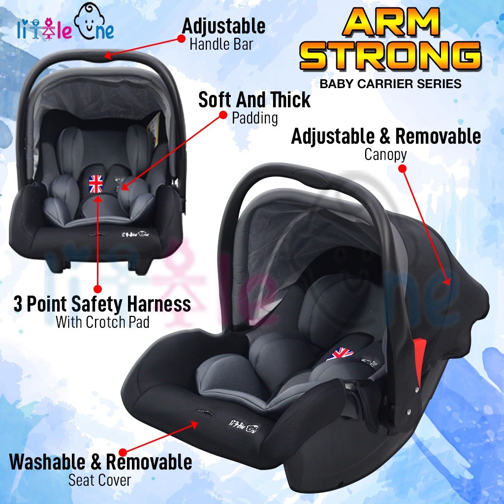 (FREE SHIPPING) Baby Car Seat NEWBORN TO 13KG ECE CERTIFIED Little One ...