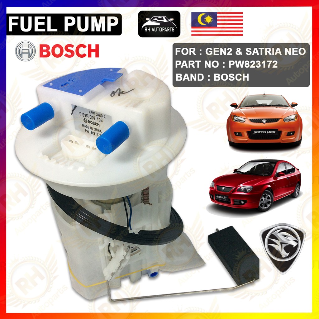 Genuine Bosch Proton Gen 2 Satria Neo Premium Quality High Pressure ...
