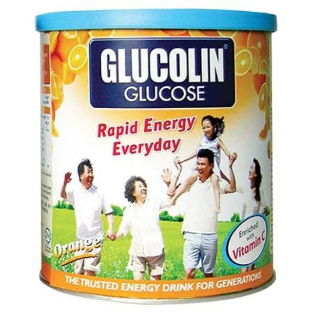 GLUCOLIN GLUKOSA PERISA OREN 420G | Shopee Malaysia
