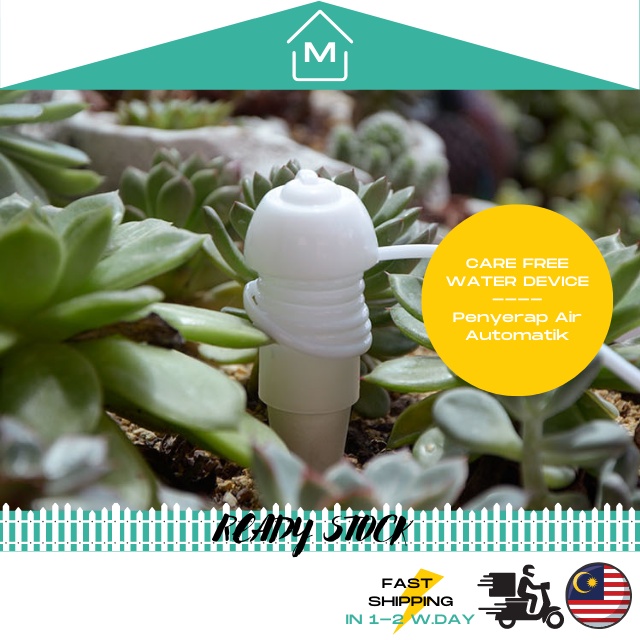 [0.8M/1.5M LONG] Drip Irrigation Home Automatic Watering Spike Diffuser ...