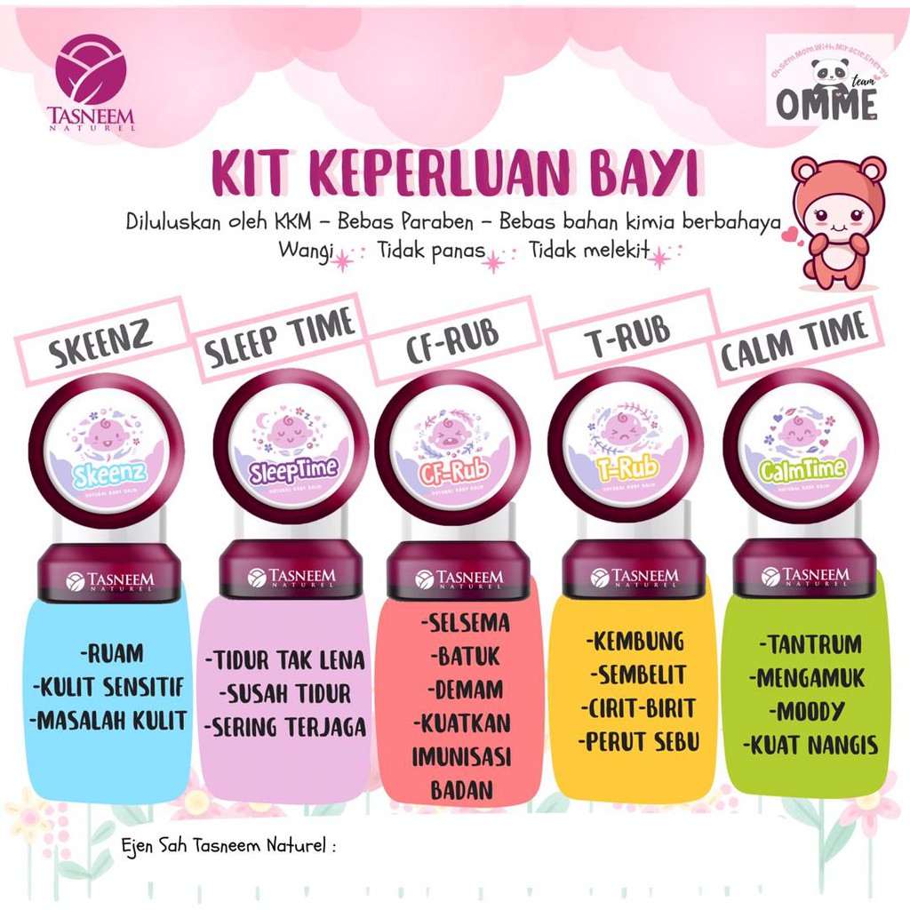 Balm Tasneem Naturel Original Hq | Shopee Malaysia