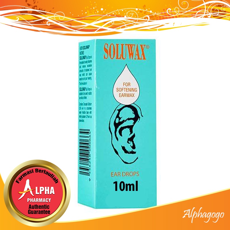 Soluwax Ear Drops 10ml | Shopee Malaysia