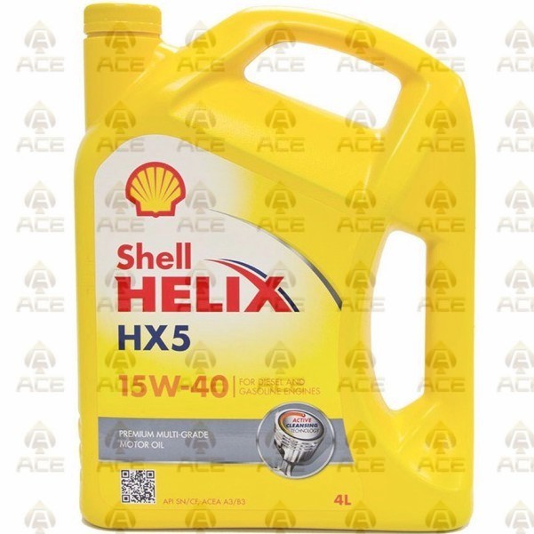 550045177 Shell Helix HX5 15W-40 Engine Oil 4L-Hong Kong-For proton ...
