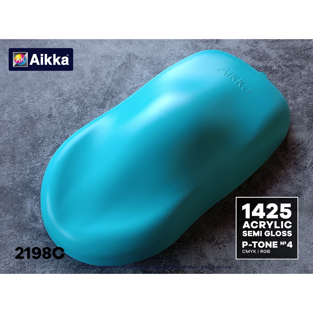 AIKKA Paint PANTONE Colour 2198C / 1425 ACRYLIC SEMI GLOSS PAINT ...