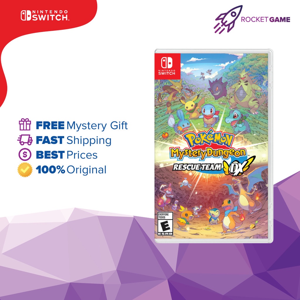 (Nintendo Switch) Pokemon Mystery Dungeon Rescue Team DX (ENG ...