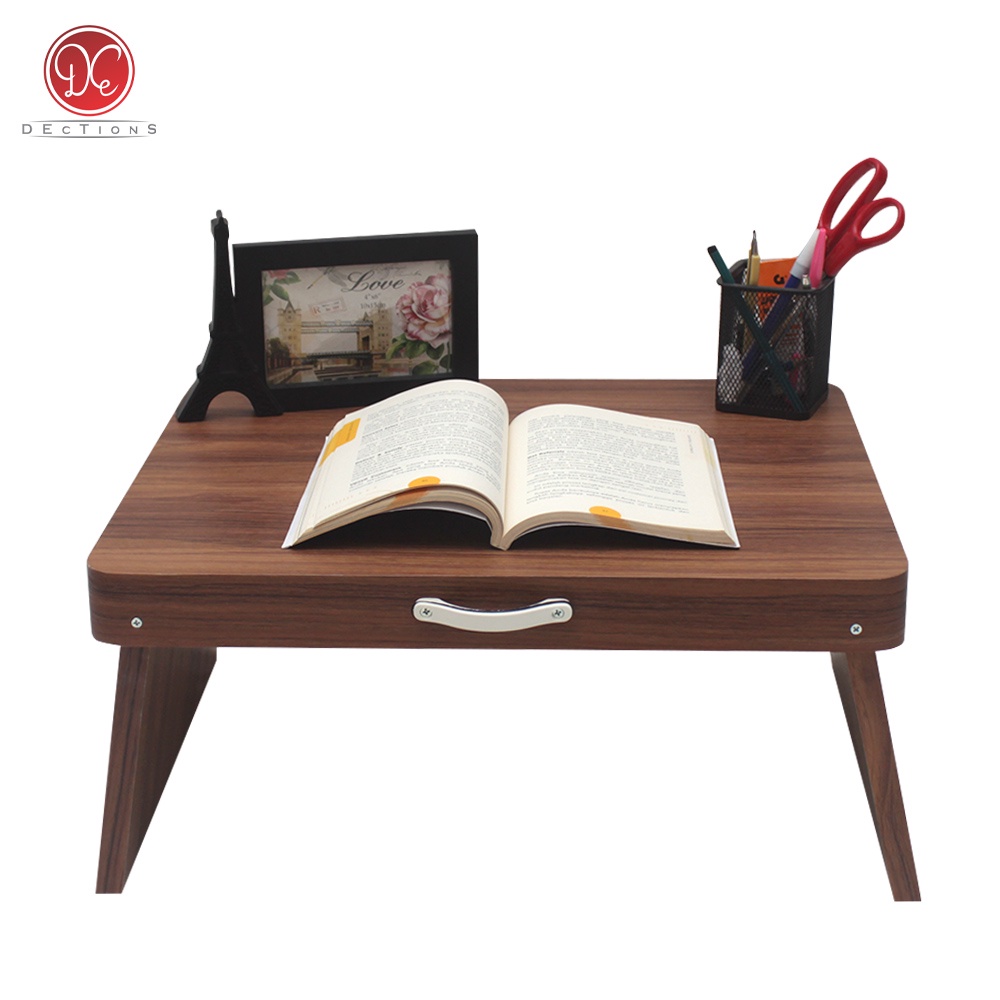 KAYU Dections Minimalist Lesehan Wooden Folding Study Table 50x40 cm ...
