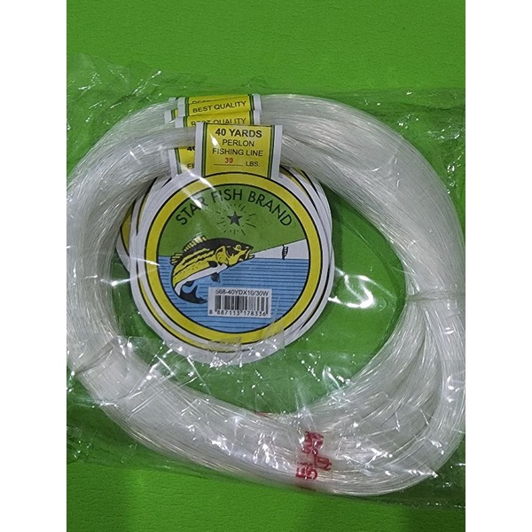TALI TANGSI STARFISH CAP IKAN KUNING 40YDS x 10 GULUNG | Shopee Malaysia