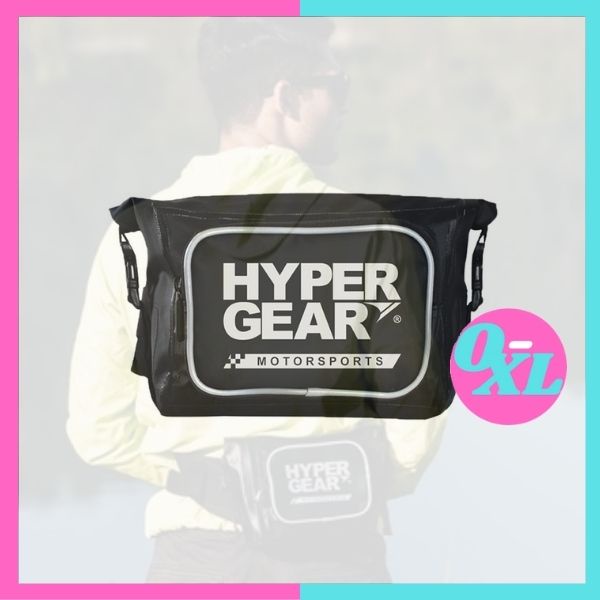 O-XL Hypergear Waterproof Waist Crossbody Pouch Motorsports Beg Galas ...