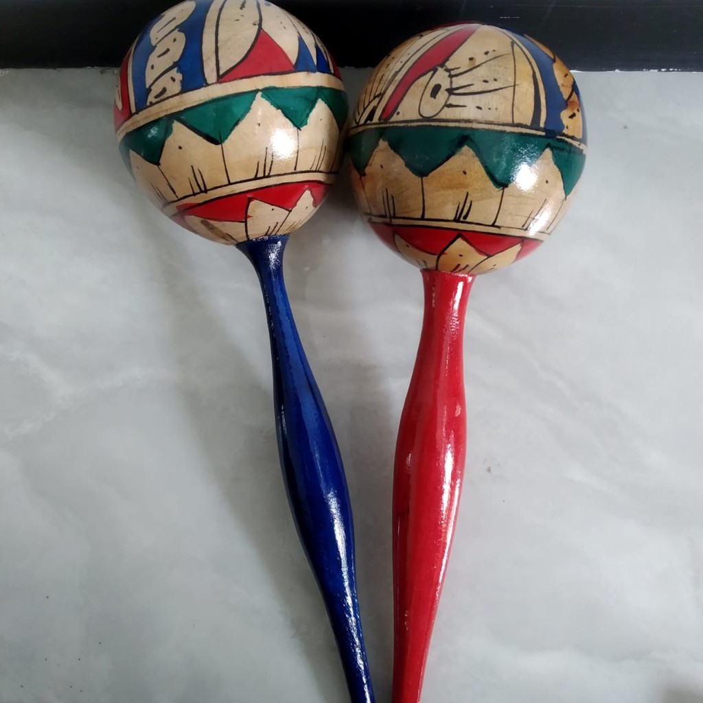 Sand Maracas Musical Instrument "Big Ball Maracas" Shacker Maracas Sand ...