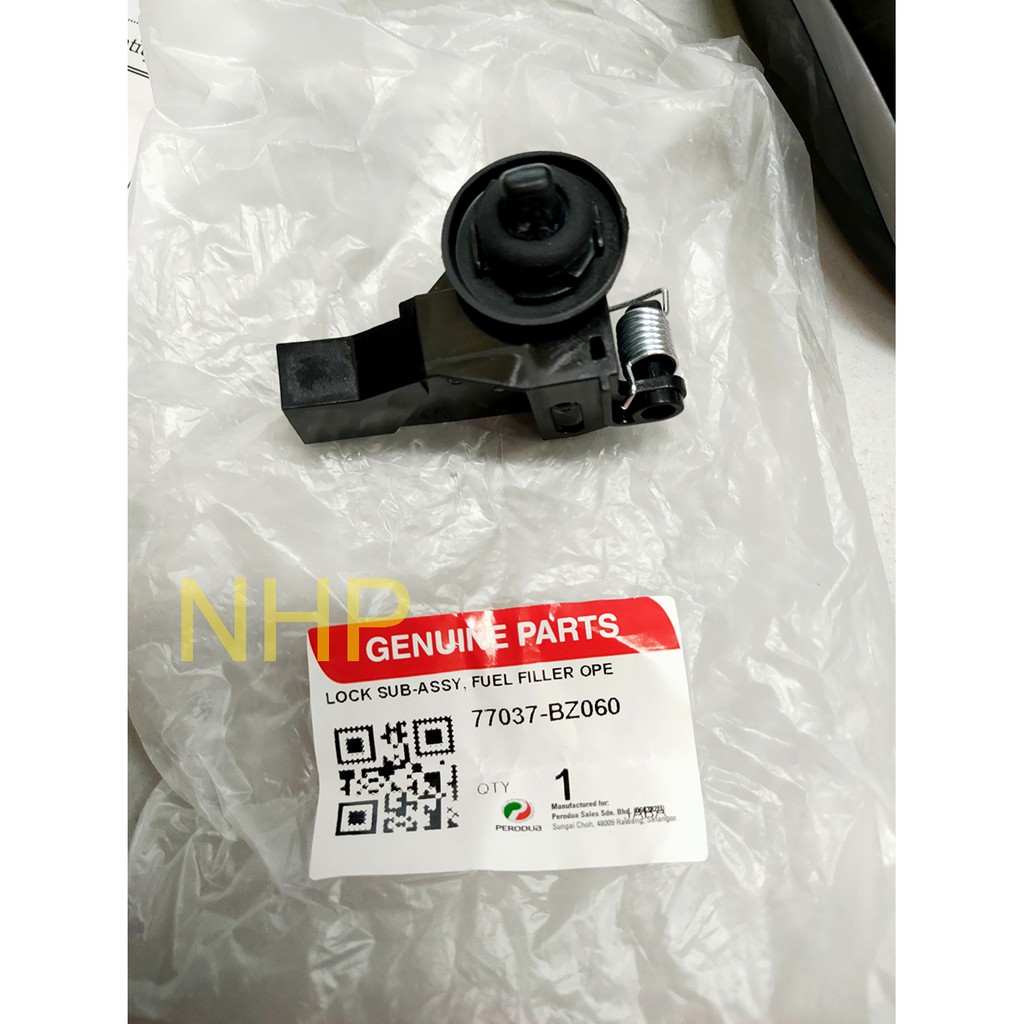 PERODUA ALZA, BEZZA, MYVI 2018 FUEL LID LOCK ORIGINAL PERODUA 77037 ...