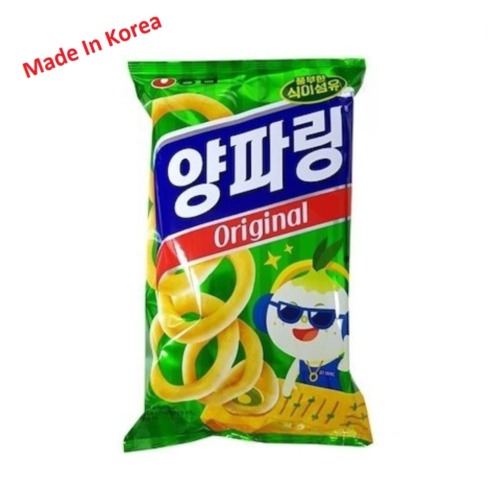 Nongshim Onion Rings 90g Korea Onion Flavored Snack Ready Stock ...