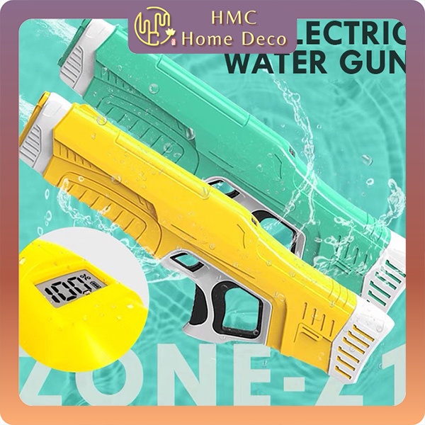 HMC Adult Electric Water Gun Automatic Water Injection Waterproof ...