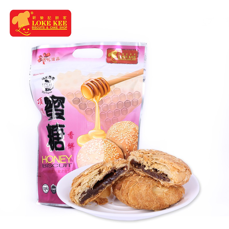 Loke Kee Honey Biscuit 240g 新樂记蜜糖香饼 | Shopee Malaysia