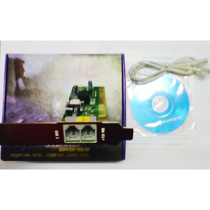 Pci Modem Card Voice Data Fax 56K Data/Fax Modem | Shopee Malaysia