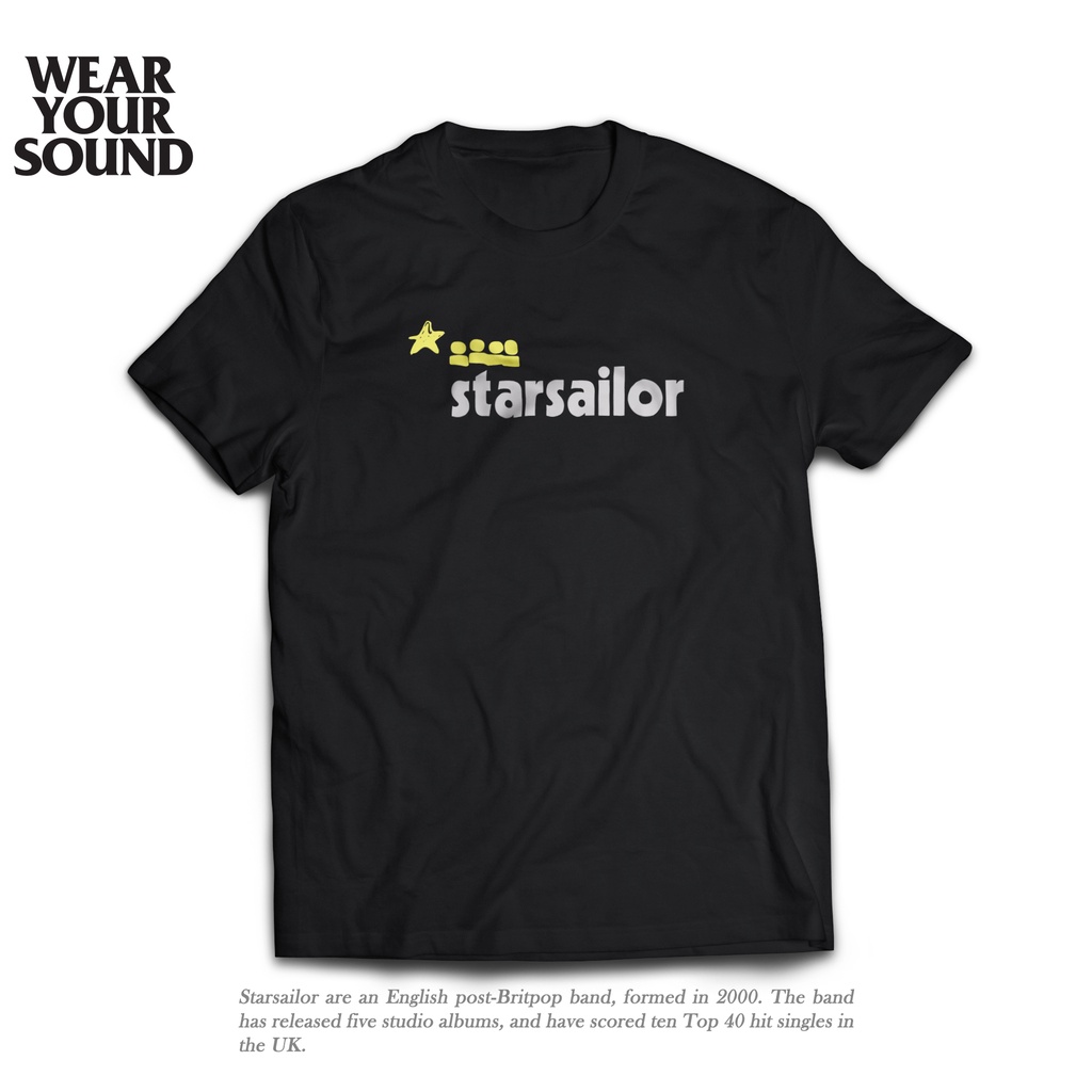 Starsailor Britpop Indie Band Shirt | Shopee Malaysia