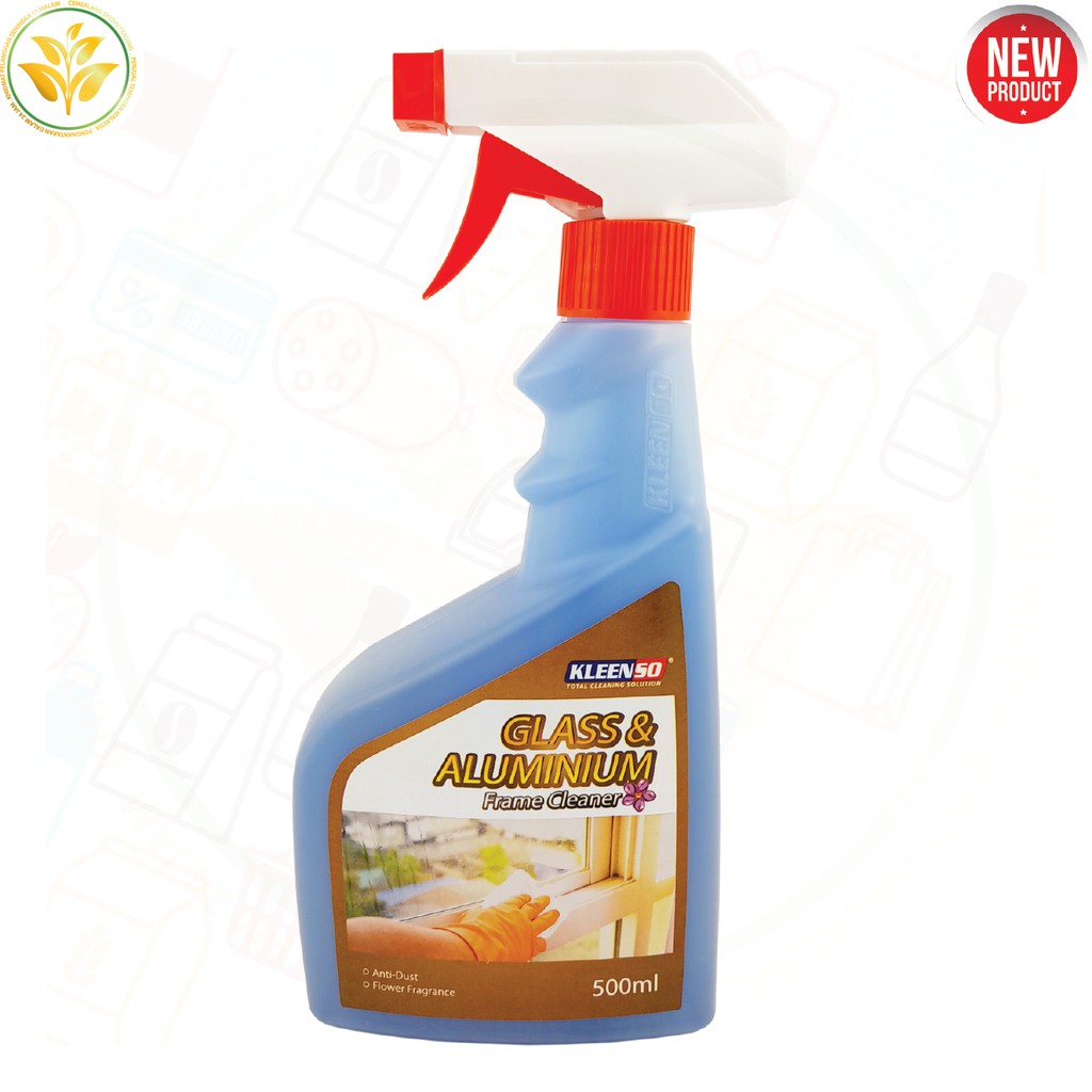 KLEENSO Glass & Aluminium Frame Cleaner Cuci Lap Kilat Tingkap Gelas ...