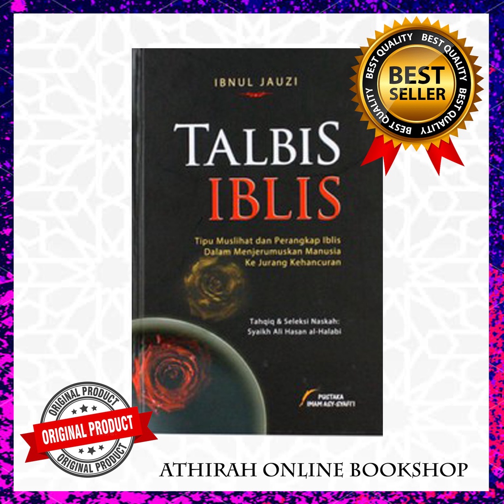 (READY STOCK) KITAB TALBIS IBLIS - Perangkap Iblis (Ibnul Jauzi ...
