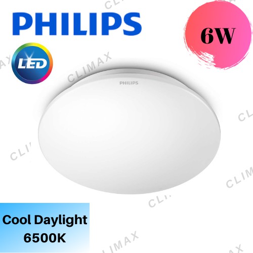 Philips Moire 33361 Ceiling Light Led 6W (6500K/Cool Daylight, 4000K ...