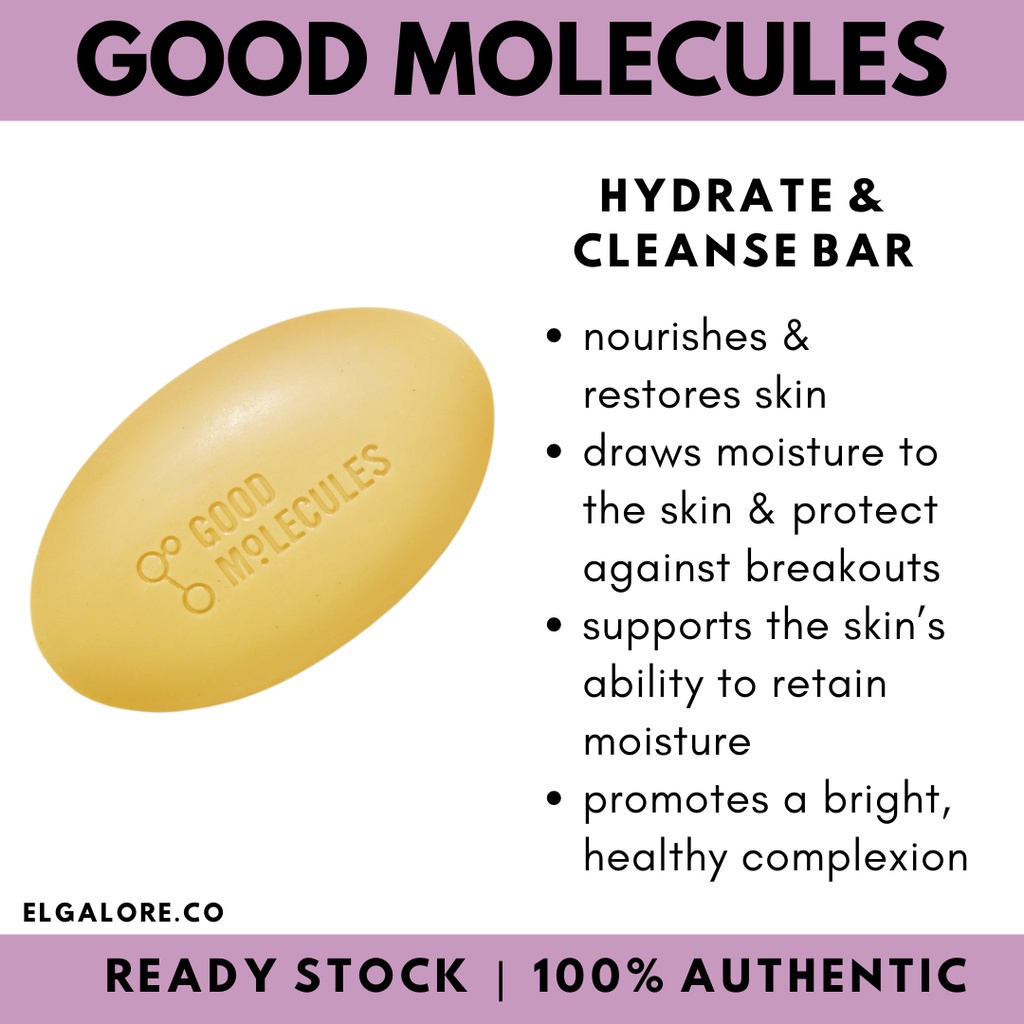 (READY STOCK) Good Molecules Hydrate & Cleanse Bar | Shopee Malaysia