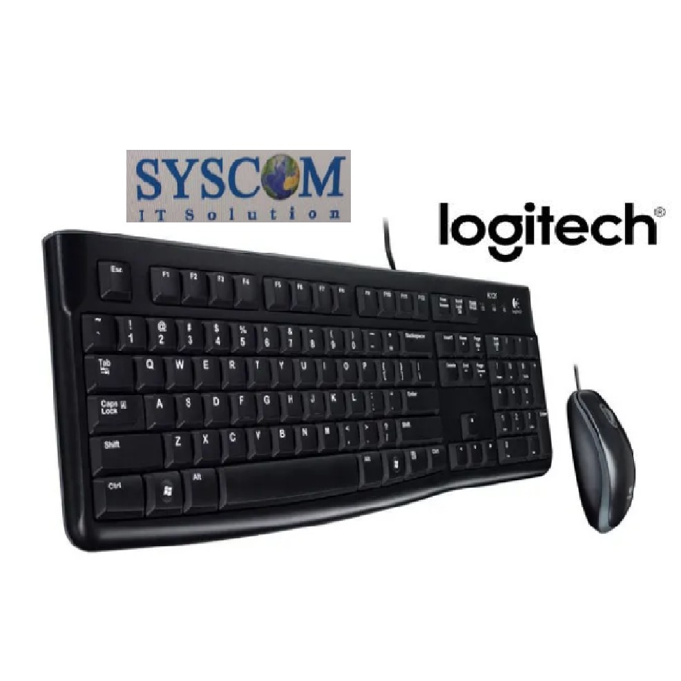 Logitech MK120 Classic Desktop Keyboard + Mouse Combo | Shopee Malaysia