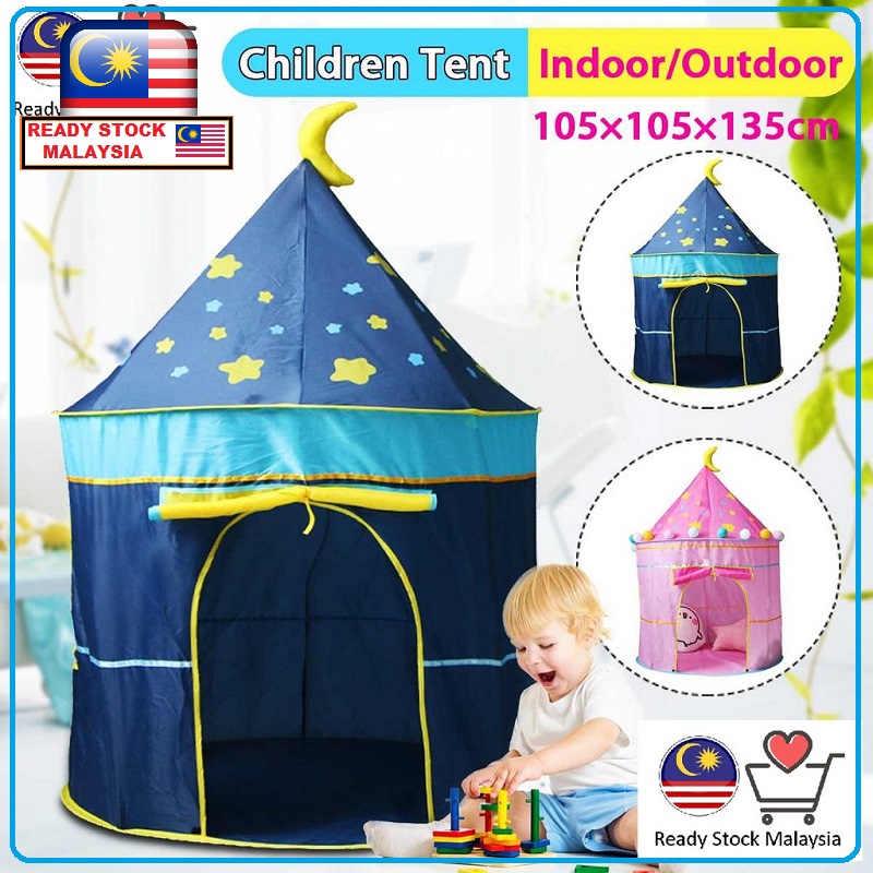 ModernNest Children Game House Play Tent Portable Foldable Prince ...