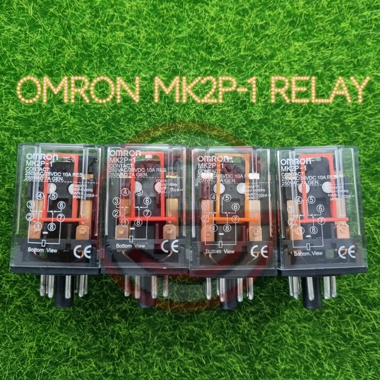 (1 PCS) OMRON MK2P-1 AC 240V 110V / DC 12V 24V 8PIN RELAY | Shopee Malaysia
