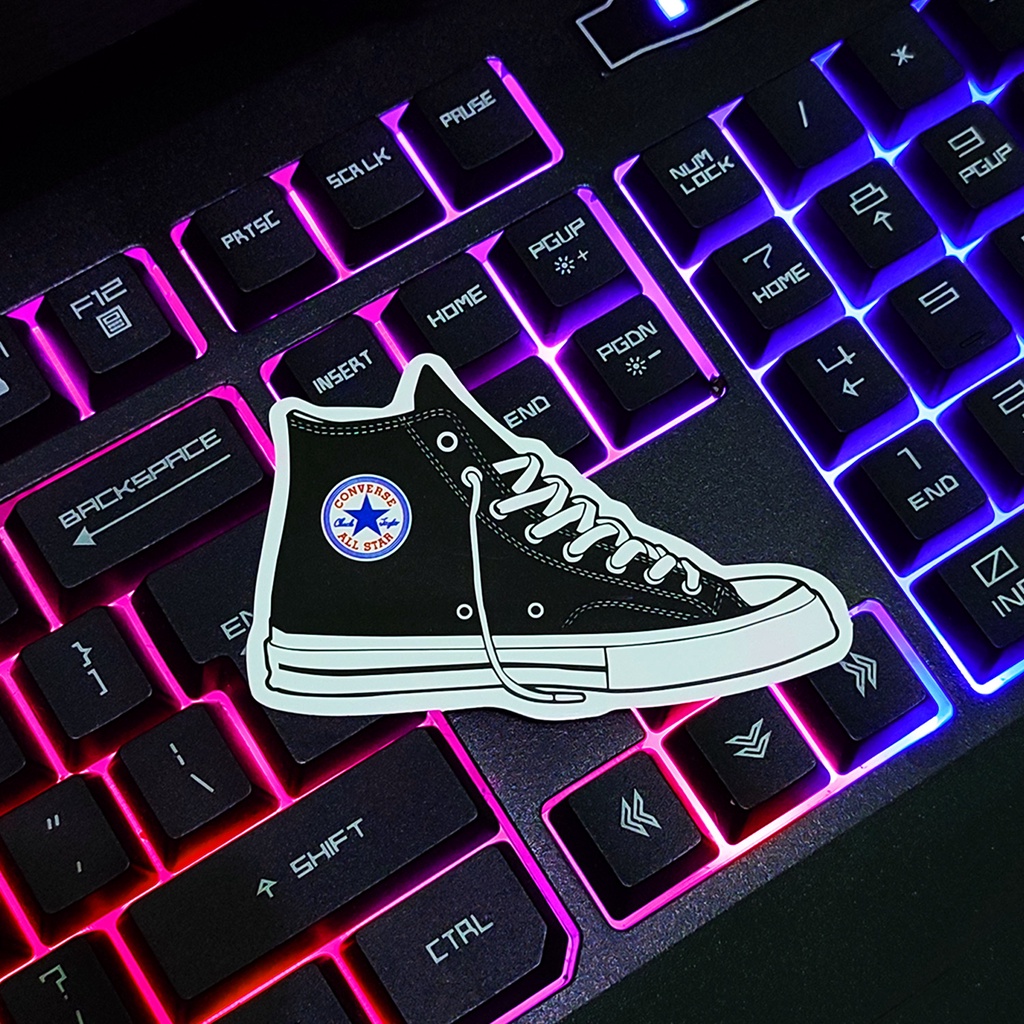 Converse Aesthetic SHOES Sticker | Tumbler sticker HP sticker pack ...