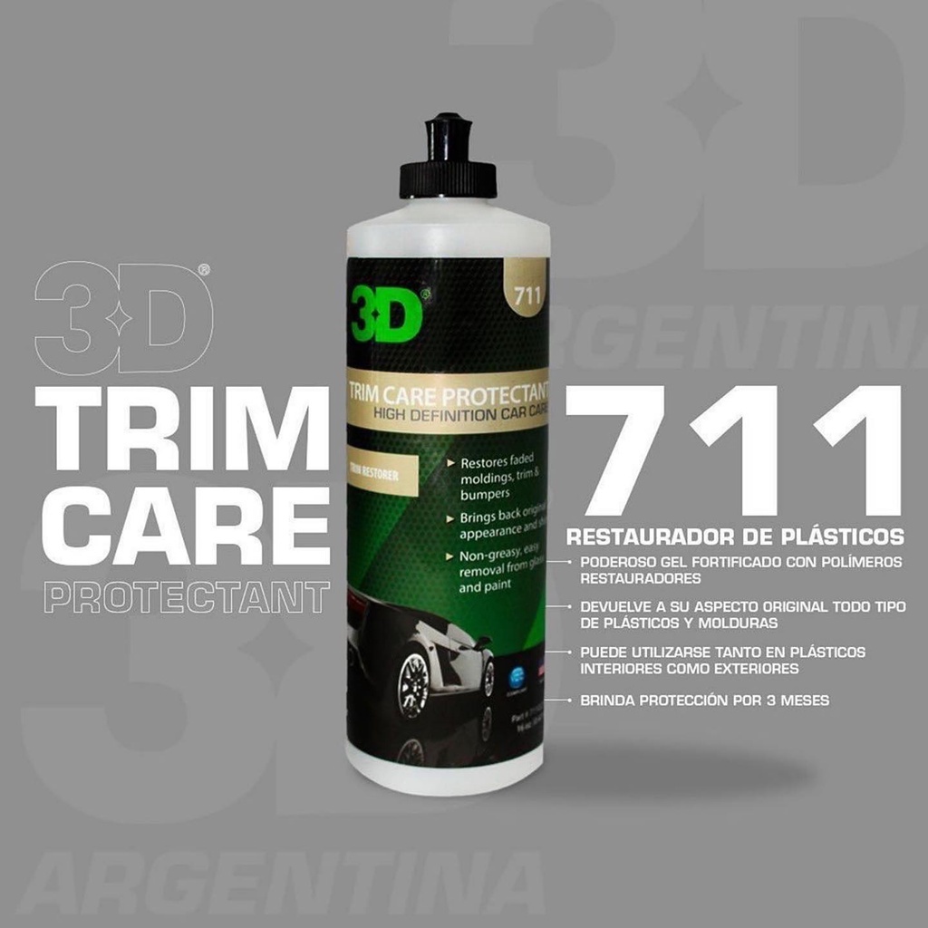 3D TRIM CARE PROTECTANT (711oz16) ⚠️ Ready Stock ⚠️ | Shopee Malaysia