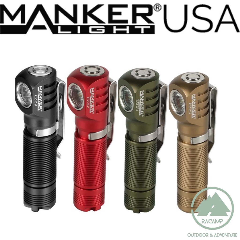 Manker E02 II Ultra-Compact Pocket EDC Flashlight (Free Gift) | Shopee ...