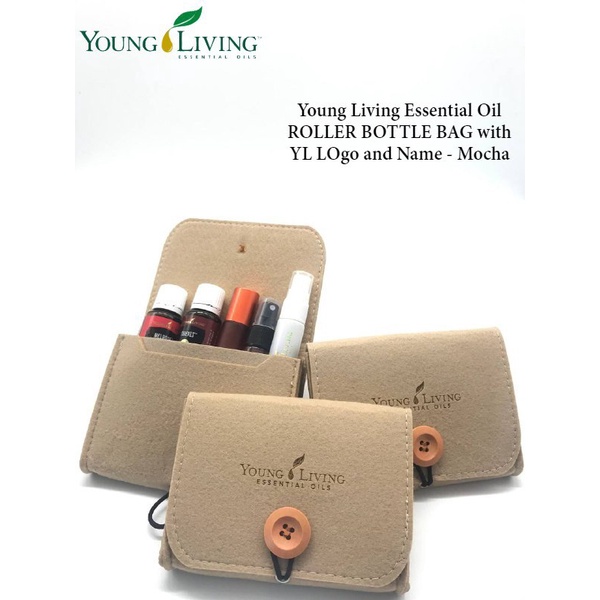 Young Living YL Doterra Doterras Logo Essential Roller Bottle Bag ...
