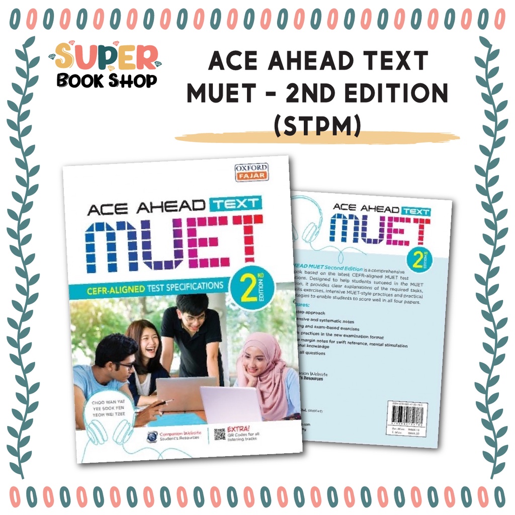 [SBS] ACE AHEAD TEXT MUET CEFR ALIGNED TEST SPECIFICATIONS 2ND EDITION ...